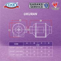 Jual CKE Inline Duct Booster Fan 4 Inch – Kipas Hisap Ventilasi Plastik ...