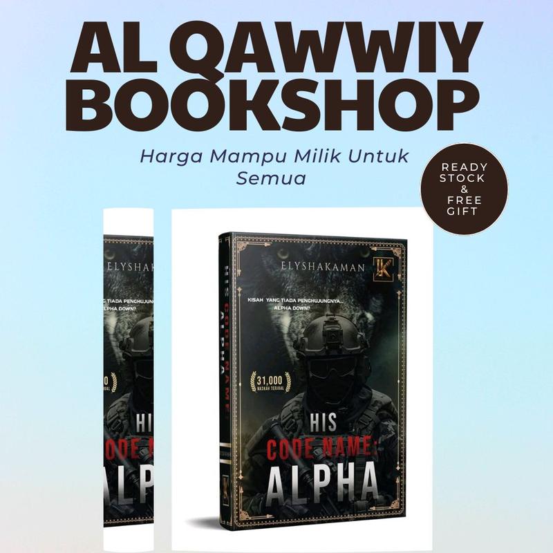 NOVEL HARDCOVER - HIS CODE NAME ALPHA - ELYSHAKAMAN - TikTok Shop Malaysia