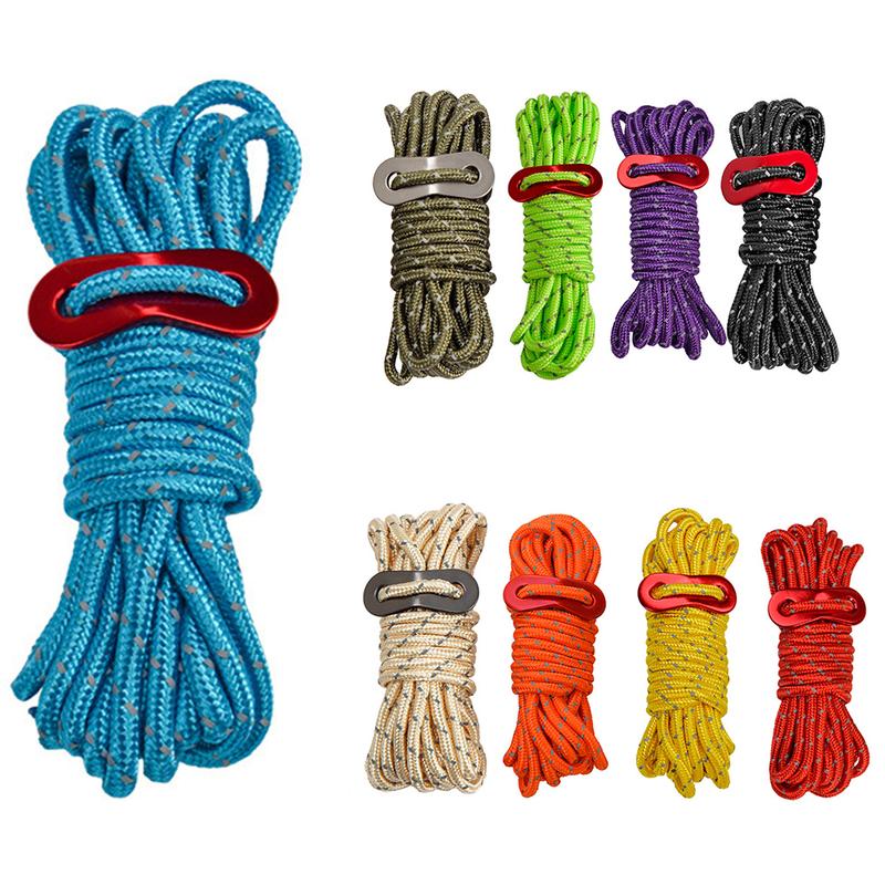 Heavy duty Reflective Wind Rope with Aluminum Alloy Buckle Secure ...