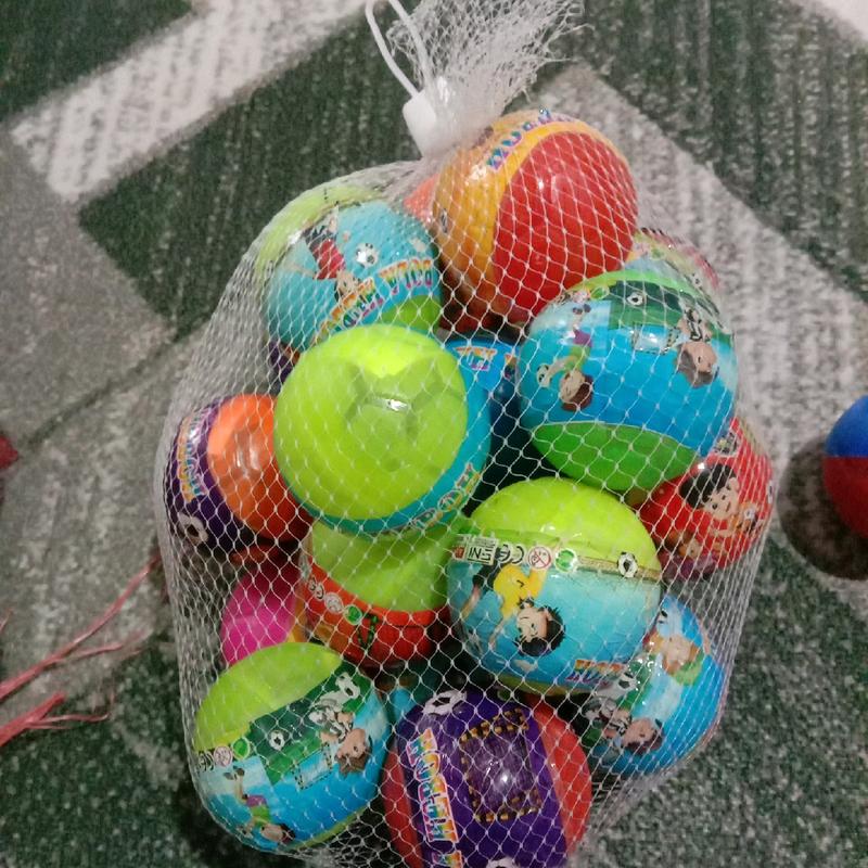Minan Bola Heboh Fancy Isi 20 Mainan Berhadiah untuk Anak-anak Berwarna ...