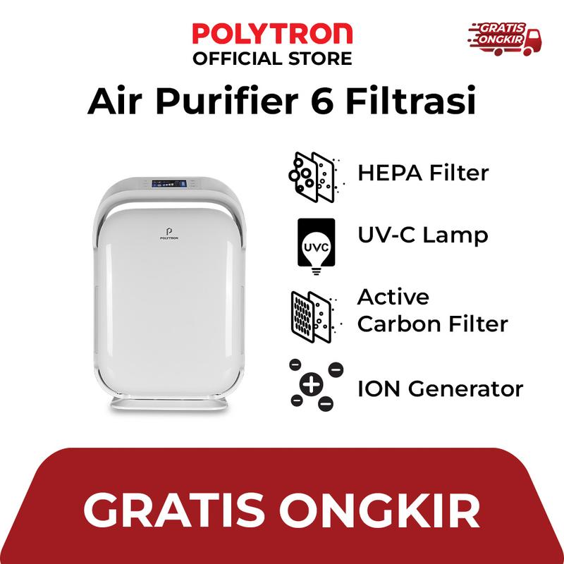Polytron Air Purifier 6 Filtrasi CADR 483m3/h PAP 168 - Shop | Tokopedia