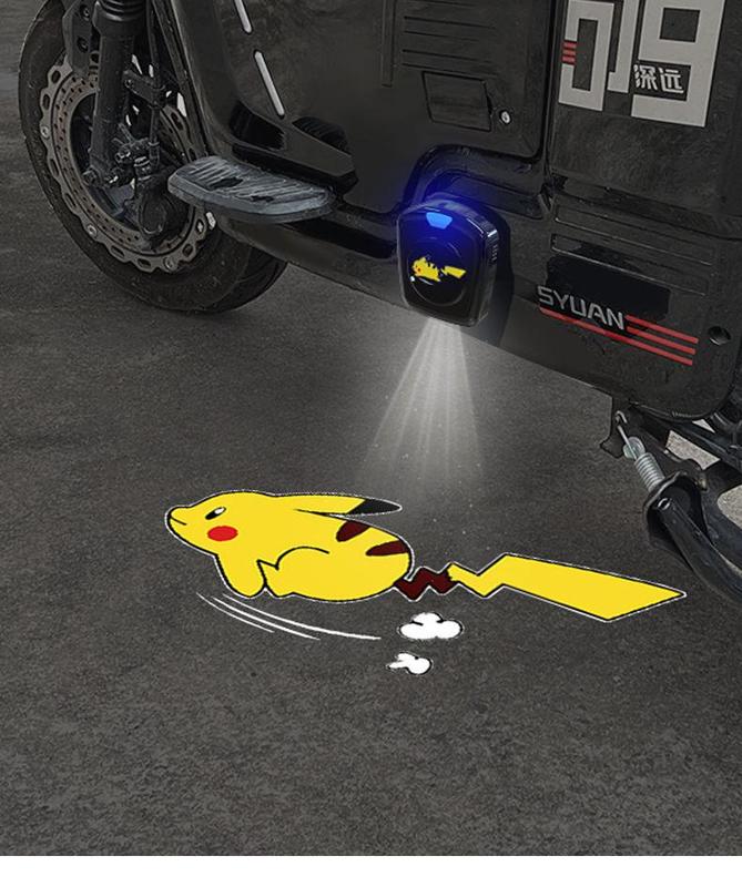 Battery-Powered Dynamic Welcome Light for Cars, Electric Vehicles ...