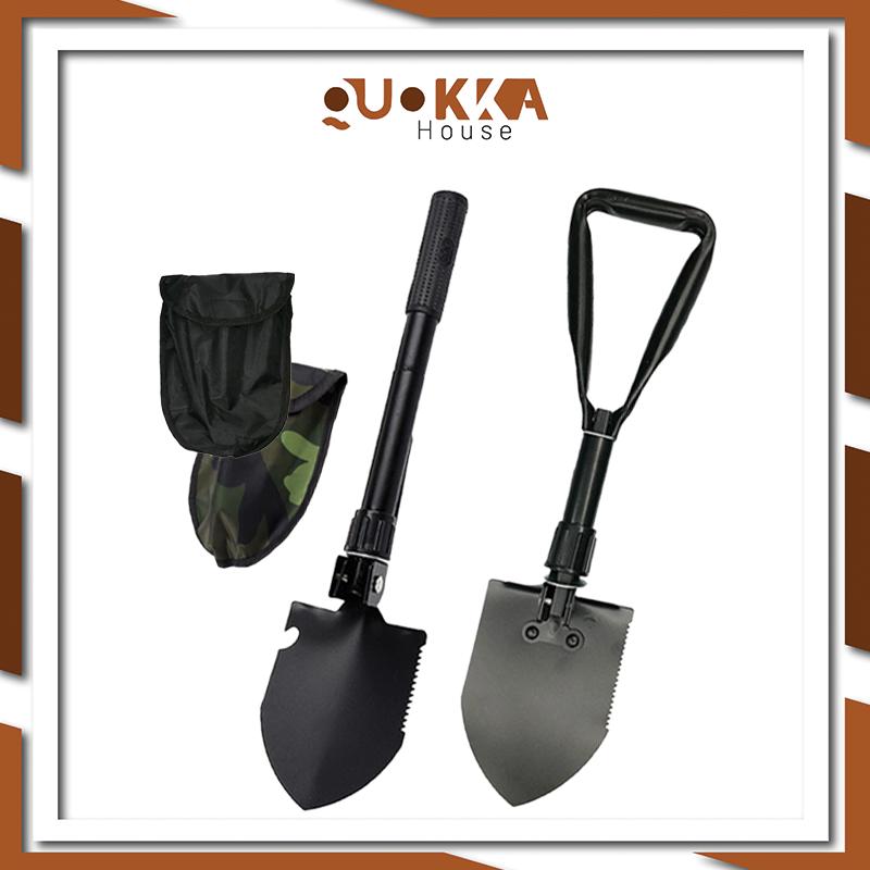 QUOKKA Hot-selling Outdoor Products Shovel Camping Shovel Four-in-one ...
