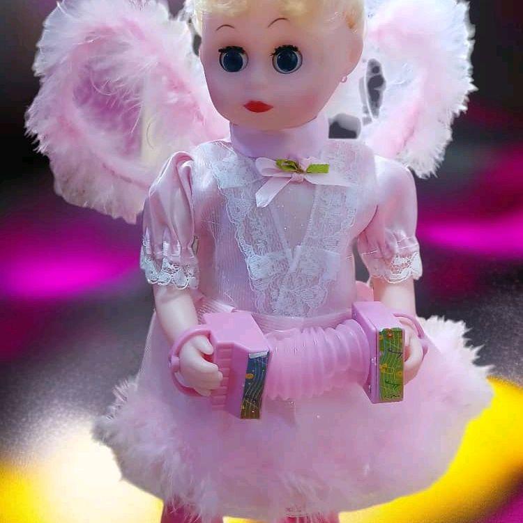 Dancing Angel Girls frosen Snow White's Dancing doll Bump go light and ...