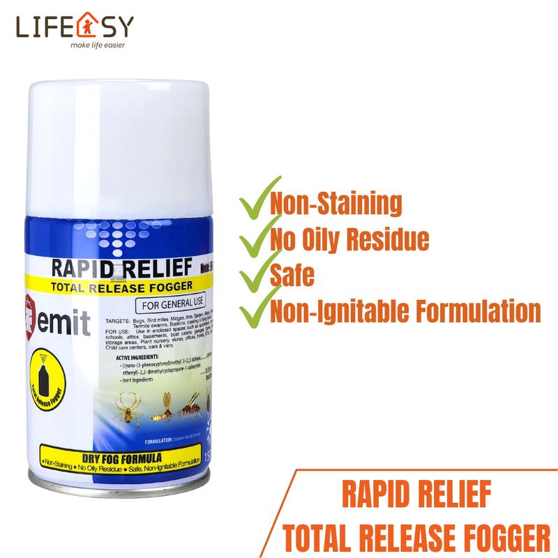 Rapid Relief Total Release Fogger Pest Control - TikTok Shop Singapore