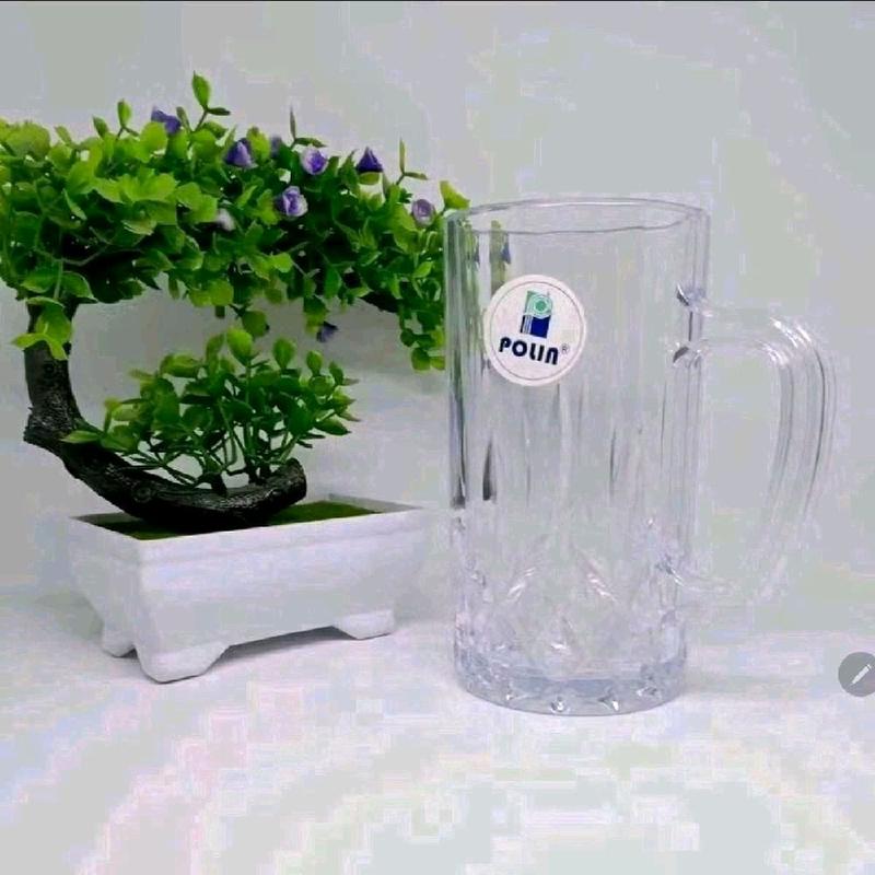 (AR) 6PCS GELAS GL 99 AKRILIK/GELAS CANGKIR BIR AKRILIK - Shop | Tokopedia