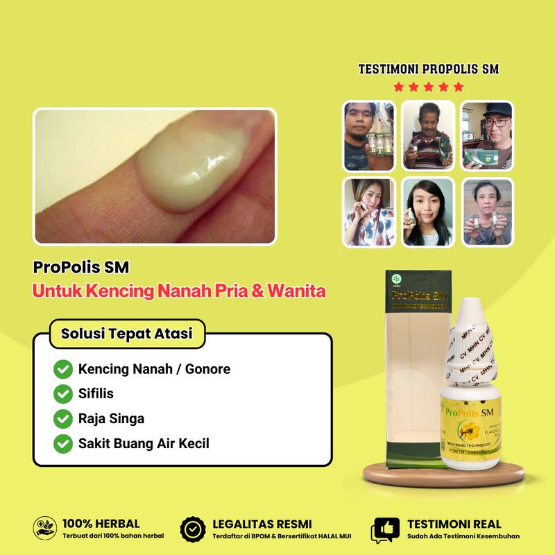 Propolis SM - Obat Kencing Nanah Gonore Sipilis Sifilis Pipi - Shop ...