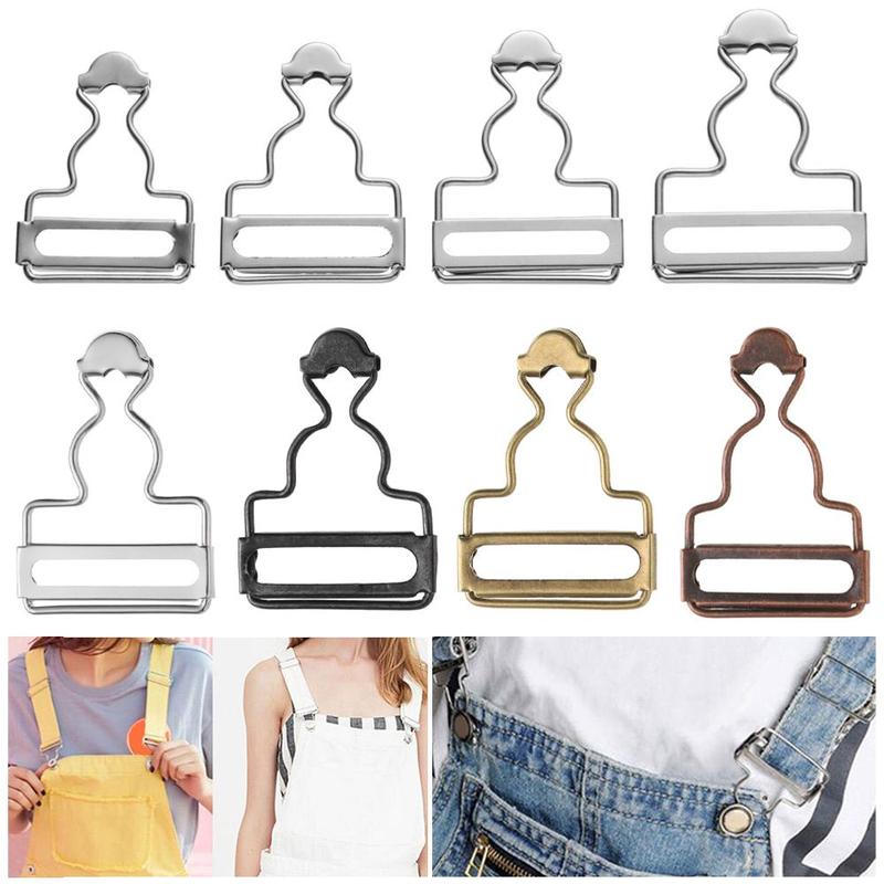 Sewing Accessories Metal Overalls Fasteners Denims Dungaree Buckles ...