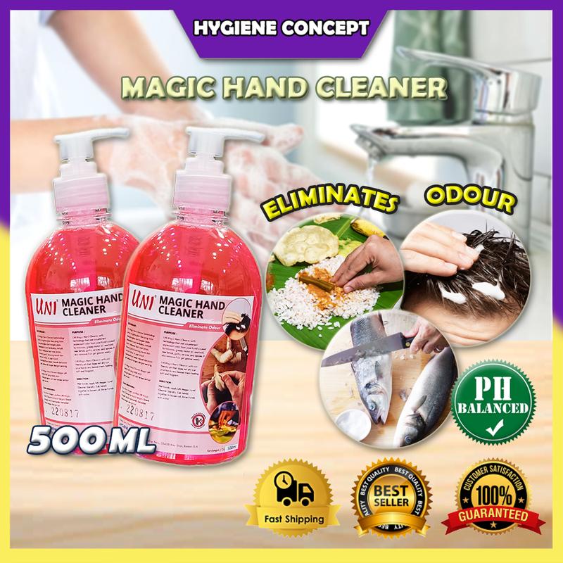 Magic Hand Cleaner 500ml / Sabun Cuci Tangan Menghilangkan Bau - TikTok ...