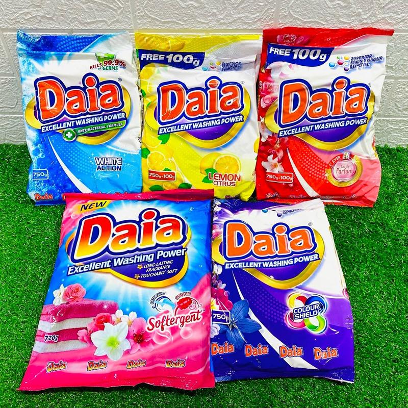 DAIA DETERGENT POWDER & SOFTENER (750g/720g) (Laundry Powder - TikTok ...