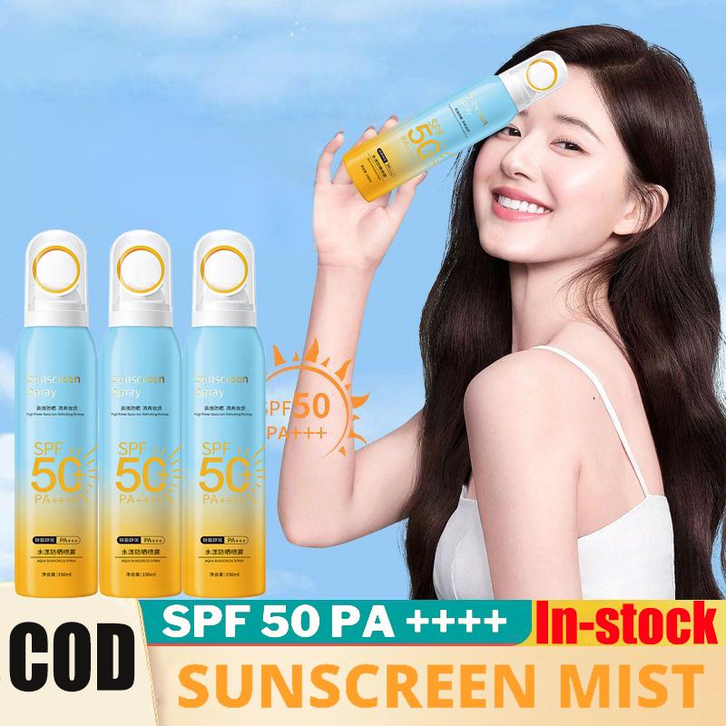 Sunscreen Spray 150ml sunscreen unitary Waterproof Spray Pemutih Kulit ...