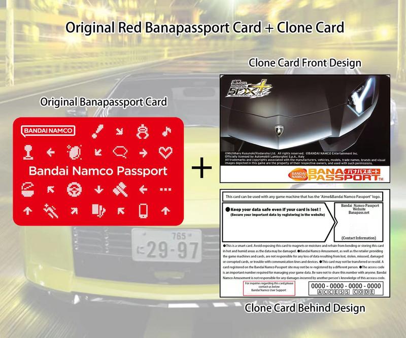 Banapassport Blank Card+Clone Card Combo Set Wangan Midnight - TikTok ...