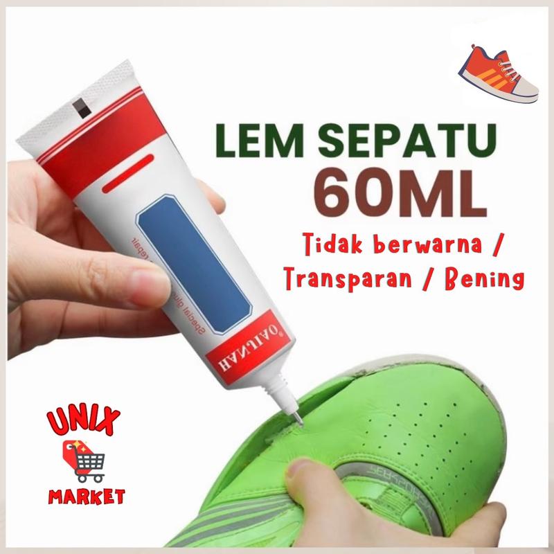 Lem Sepatu Super Kuat 60ml lem Sol Tas lem Sendal lem Heels tambal ...