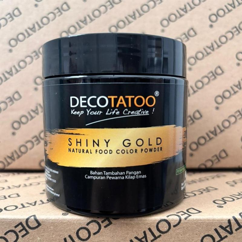 Pewarna Makanan - Shiny Color Decotatoo - Shiny Gold Color Powder 65 gr ...