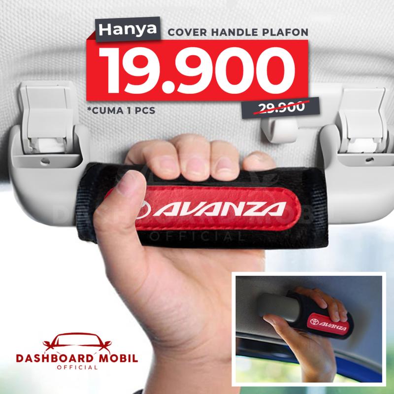 TOYOTA Cover Handle Plafon Mobil Sarung Pelindung Pegangan Tarikan Atap ...
