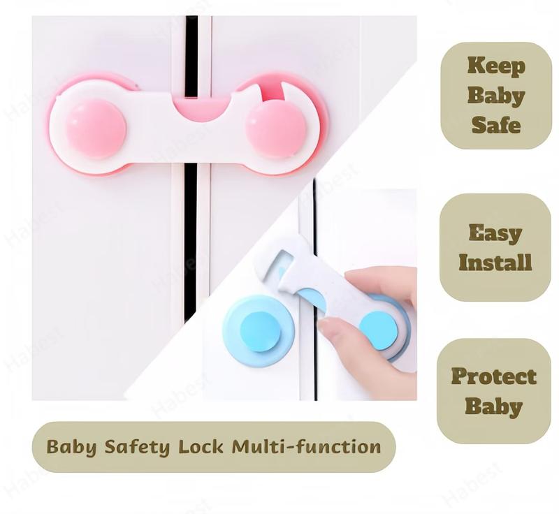 Baby Drawer Lock Children Security Protection For Cabinet Toddler ...