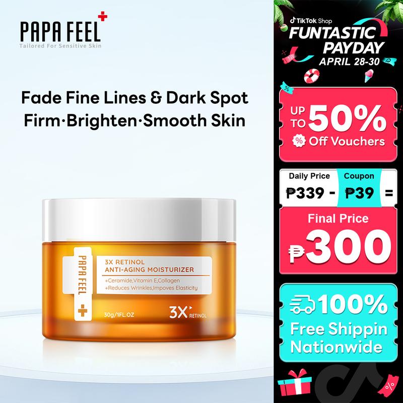FDA PAPA FEEL 3X Retinol Face Moisturizer 30g - TikTok Shop Philippines