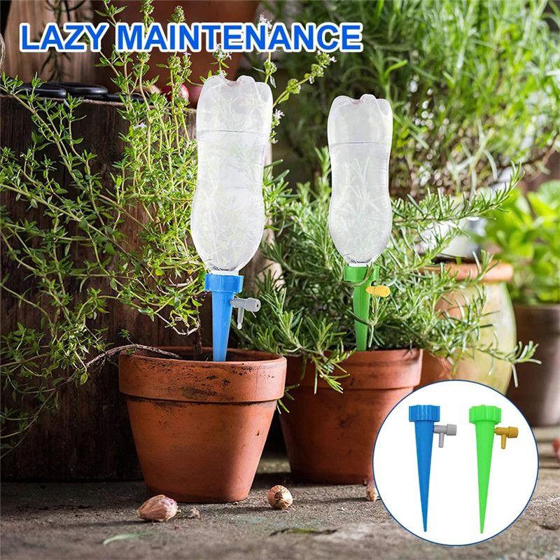 Self Watering Plant Pot Spike Irrigation System With Easy Flow - TikTok ...