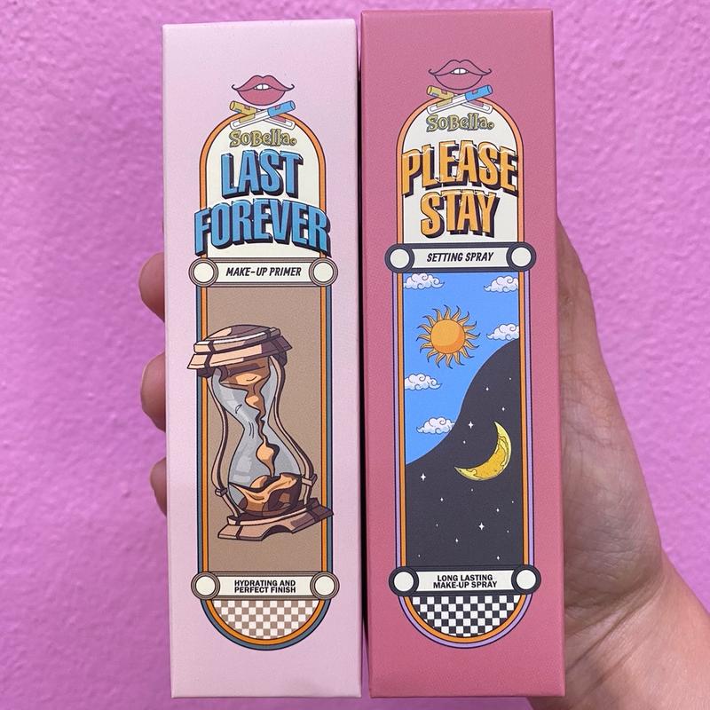 SOBELLA SETTING SPRAY&PRIMER MEKEUP TAHAN LAMA NEW PACKAGING - TikTok ...