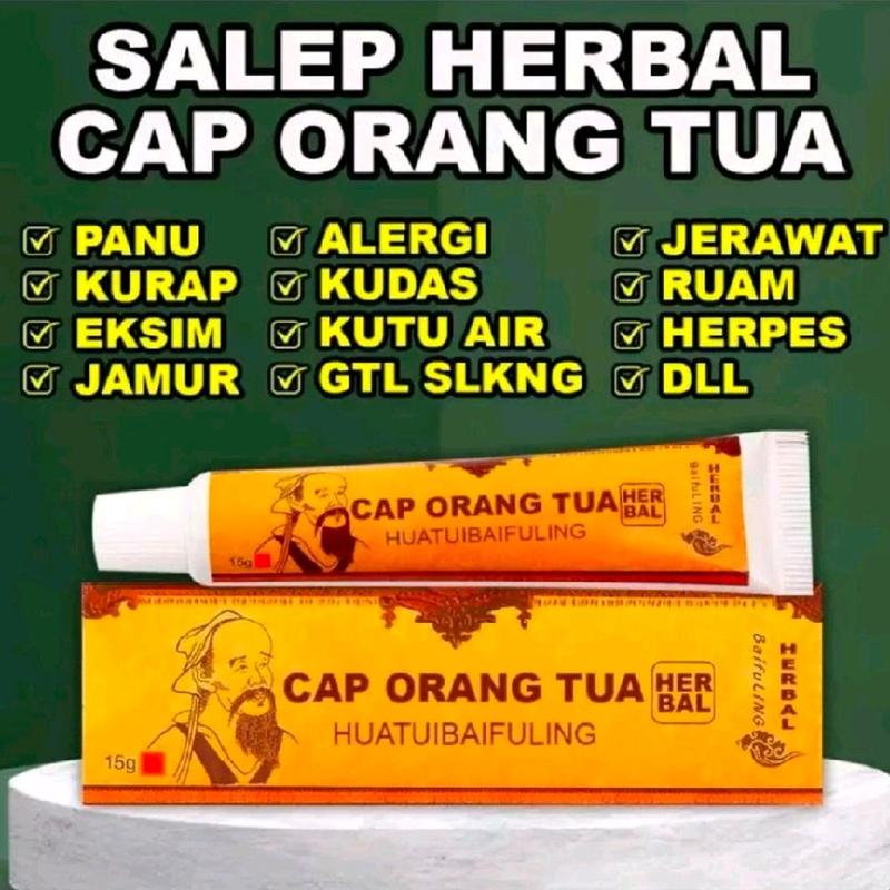Salep Gatal Ampuh Cap Orang Tua Untuk Eksim Kurap Jamur Sale - Shop ...