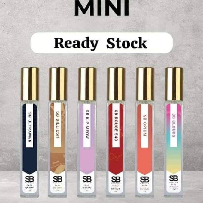 PERFUME SB MINI 8ML , EDP TAHAN 48 JAM , FOR MEN, WOMEN & UNISEX ...