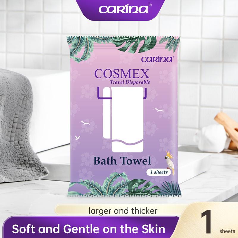 Set Tuala Mandi dan Muka Pakai Buang, CARINA COSMEX, 3 Keping, - TikTok ...