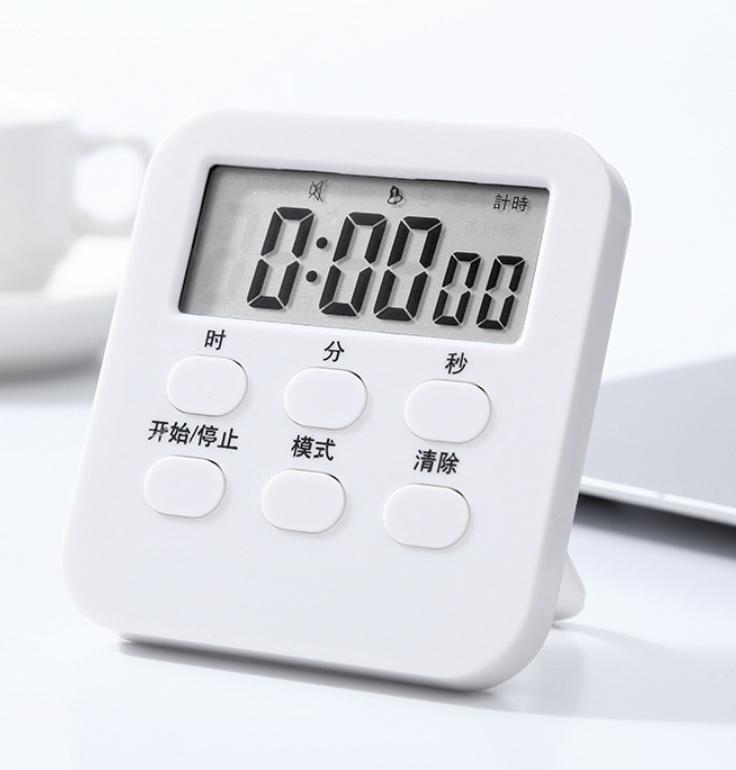 1PC multi-function silent Alarm clock Kitchen Baking Reminder Students ...