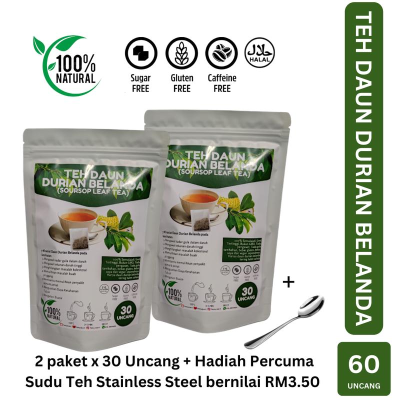 Teh Daun Durian Belanda | Soursop Leaf Tea - TikTok Shop Malaysia