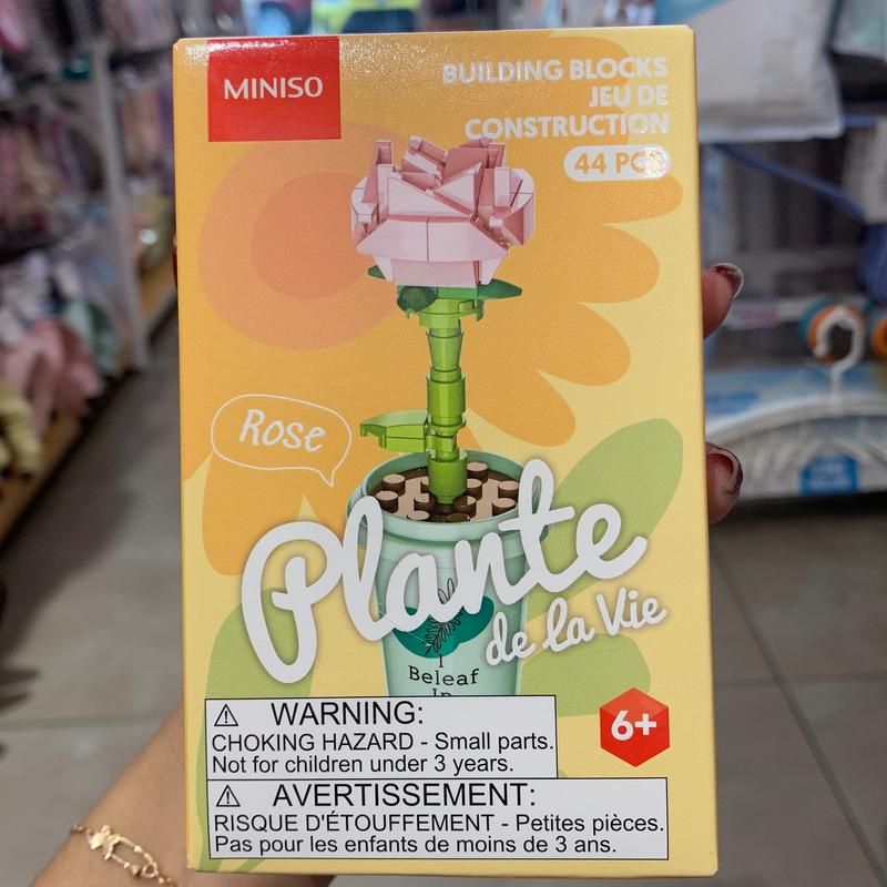 Miniso Milk Tea Cup Plant Set (Building Blocks) - Shop | Tokopedia