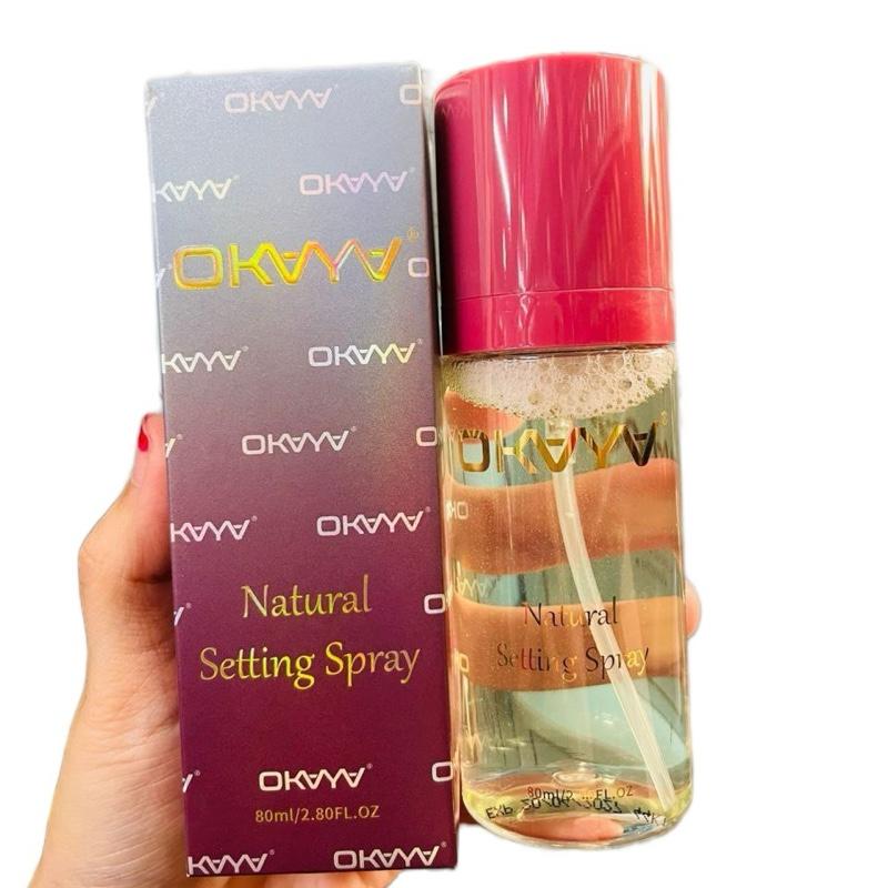 OKAYA SETTING SPRAY NATURAL 80ML Makeup - TikTok Shop Malaysia