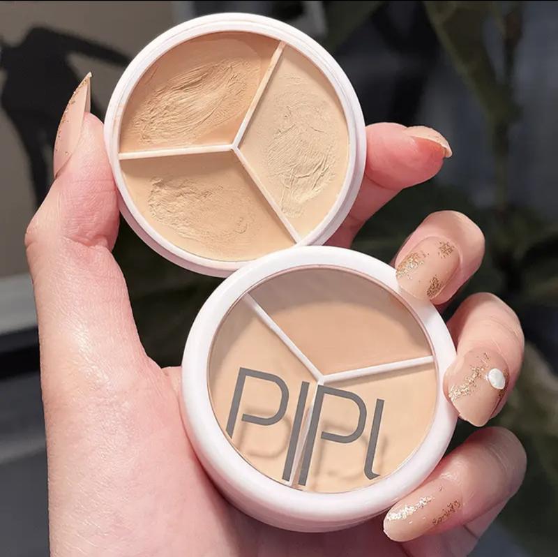 3 Color Concealer Palette Professional Makeup Face Eye Contour - TikTok ...