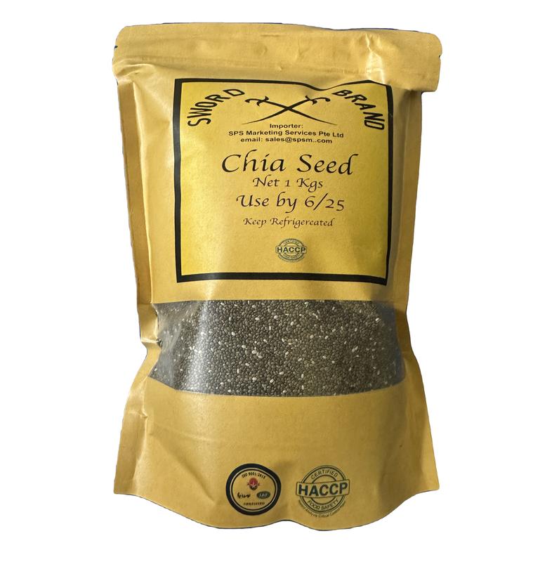 Chia Seed 1 kg packing expiry date 6/26 new stock - TikTok Shop Singapore
