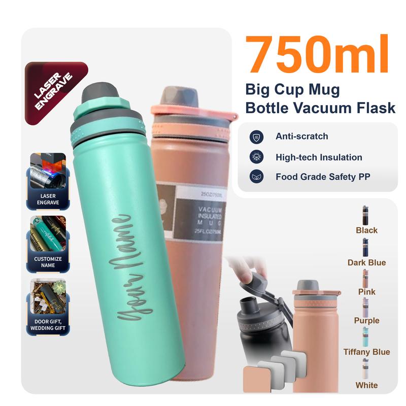 TwentyFour7 Premium Hadiah 750ML Big Cup Mug Botol Vakum Flask - TikTok ...