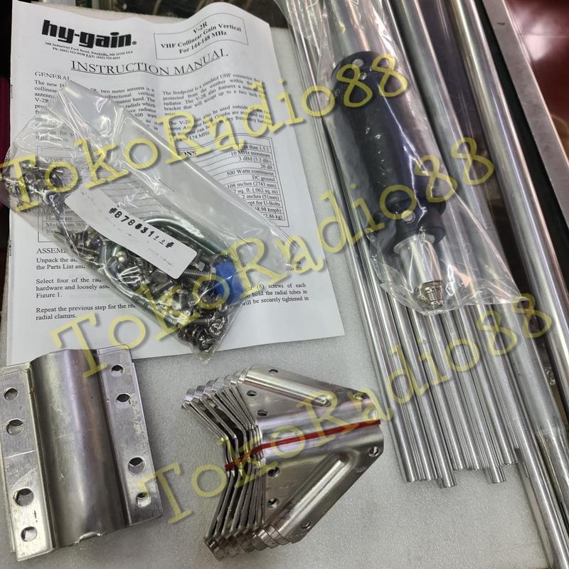 Hy-Gain V-2R USA Antena Base Radio VHF Ori Baru HyGain V2r Rig - Shop ...