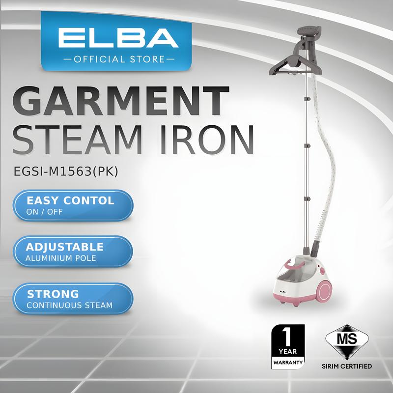 ELBA Garment Steam Iron EGSI-M1563(PK) - Water Tank Capacity - TikTok ...