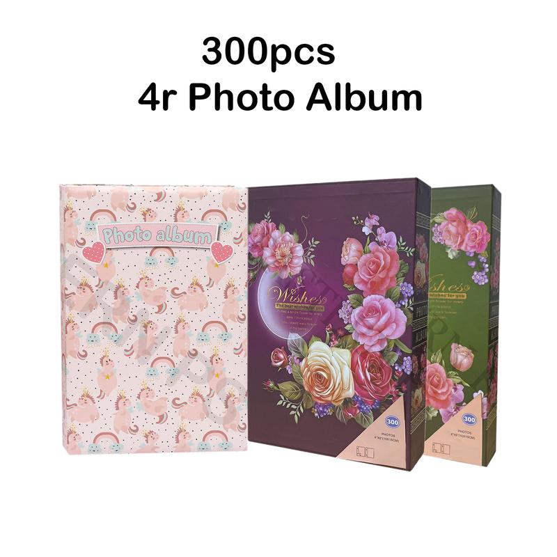 Album Foto 300pcs/400pcs/500pcs - Saiz 4R (10 cm x 15 cm) - TikTok Shop ...