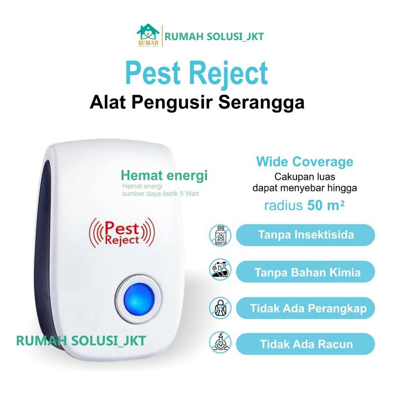Pest Reject X Ultrasonic Alat Pengusir serangga tikus nyamuk - Shop ...
