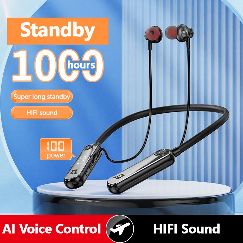 Wireless Bluetooth 5.3 Neckhand Headphone Hifi Sound Earphones - TikTok ...
