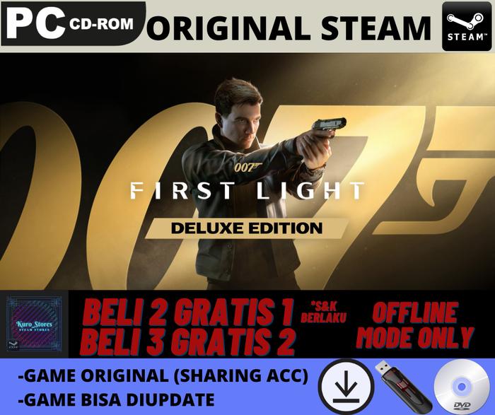 Jual 007 First Light Deluxe Edition PC Game Steam Sharing Original - DL ...