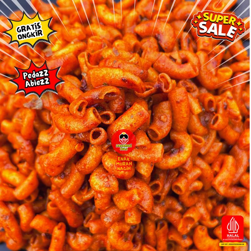1/4 KG MAKARONI CIKRUH 250 GRAM MAKARONI SOLO MAKRON PEDAS NAGIH - Shop ...