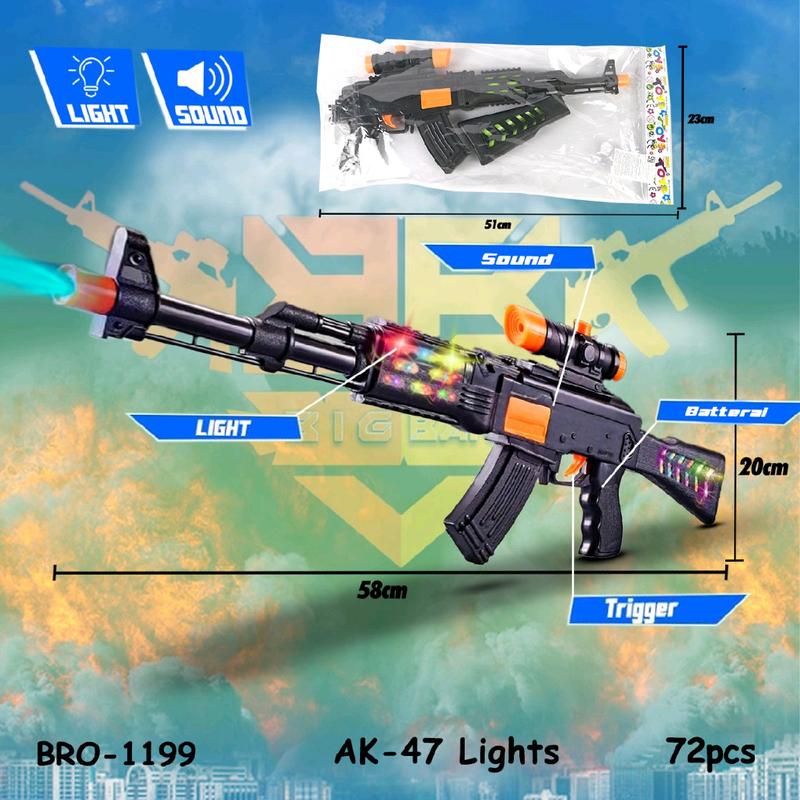 promo mainan tembak tembakan nyala lampu bro1214 Toy - Shop | Tokopedia