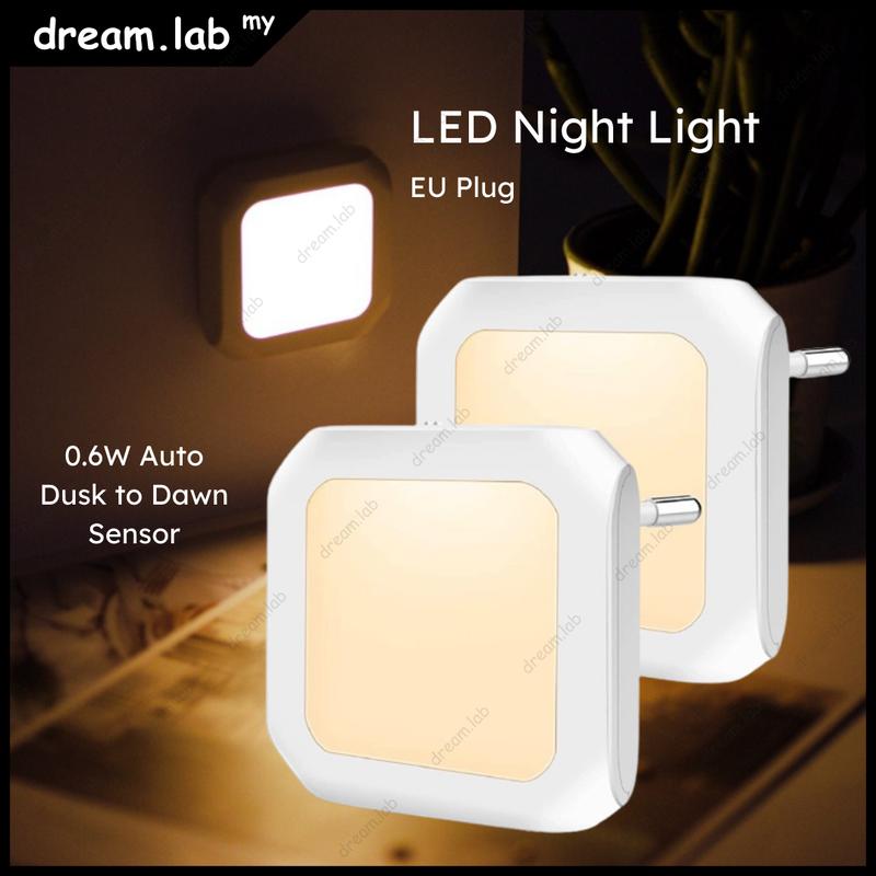 Automatic LED Night Light UK Plug-in Warm White Auto Dusk to - TikTok ...