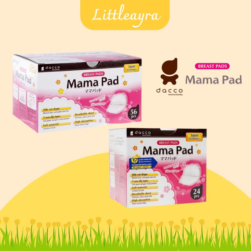 Dacco Mama Pad Breastpad Isi 56 & 24 / Penyerap Asi Dacco Mamapad ...