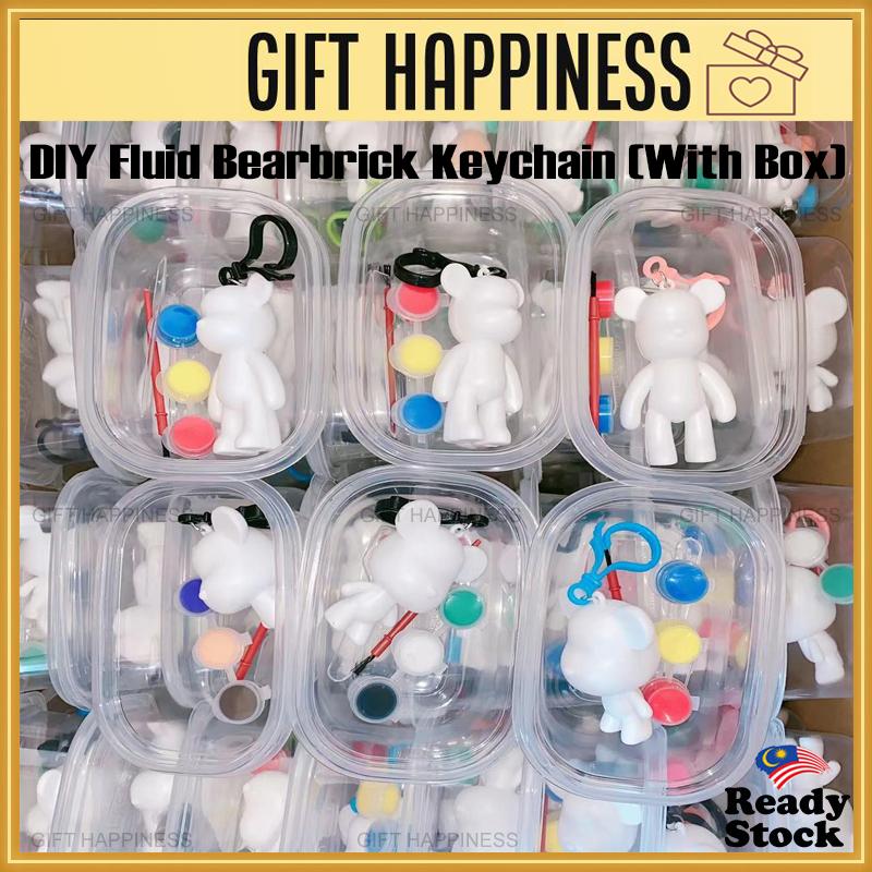 DIY Fluid Bearbrick Keychain Craft Set (With Box) – Fun Painting ...