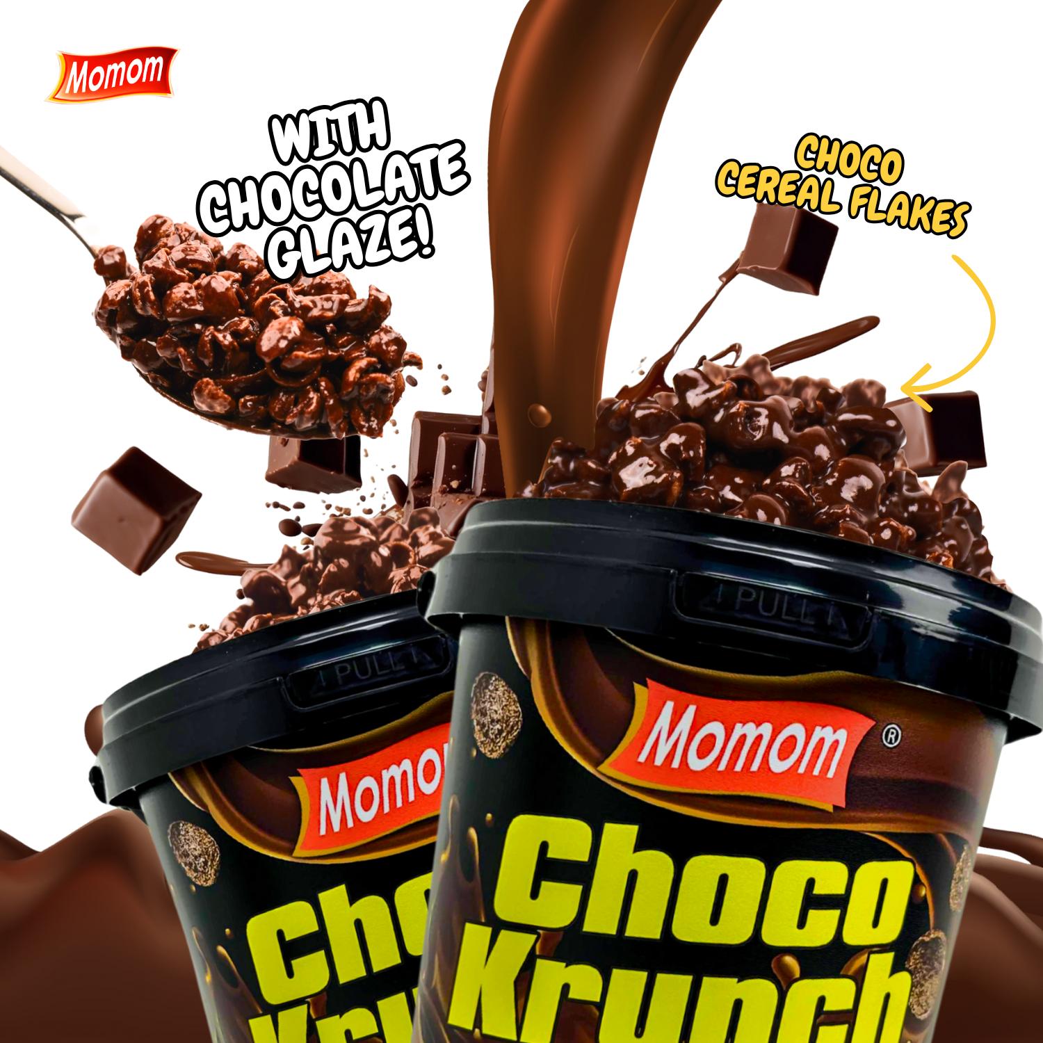 [BUY 1 TAKE 1] Momom Chocolate Krunch, Crunchy Cereal Snack with ...