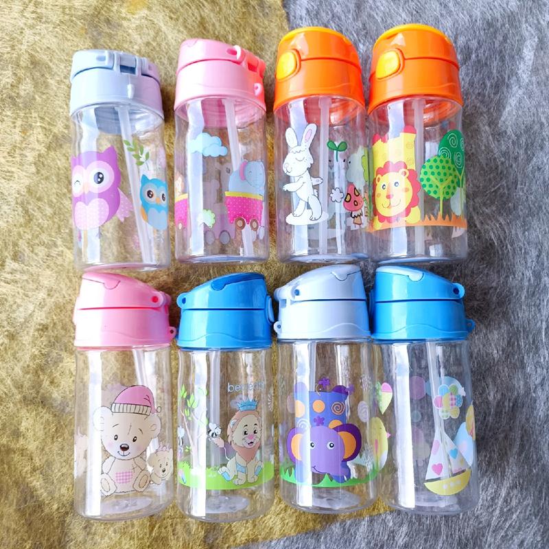 Botol air budak straw comel 400ml - TikTok Shop Malaysia