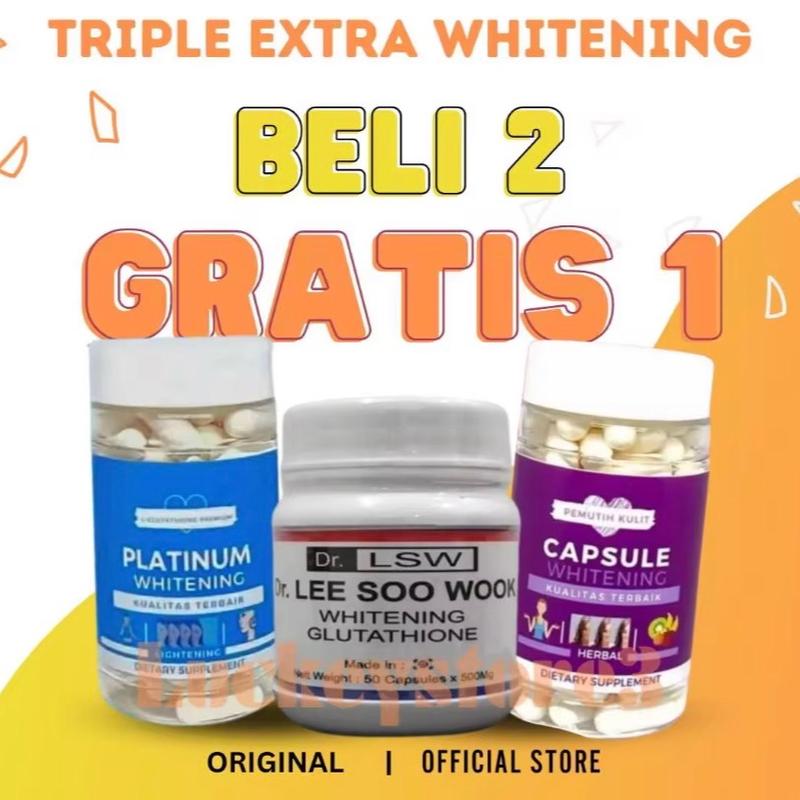 Platinum Whitening & LSW Glutathione - Shop | Tokopedia