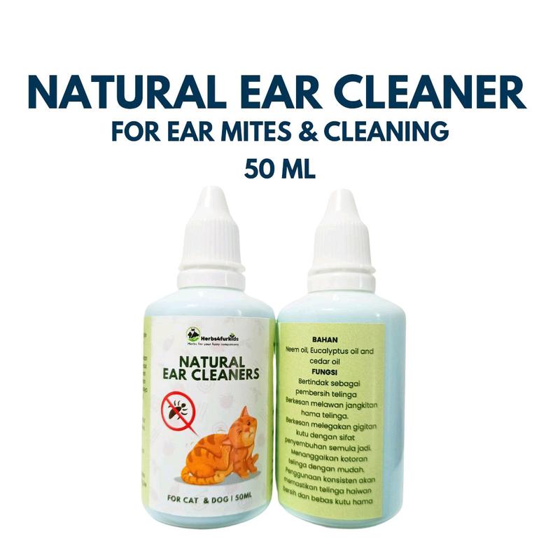 Natural ear cleaner 50ml / Pencuci telinga pets 50ml - TikTok Shop Malaysia
