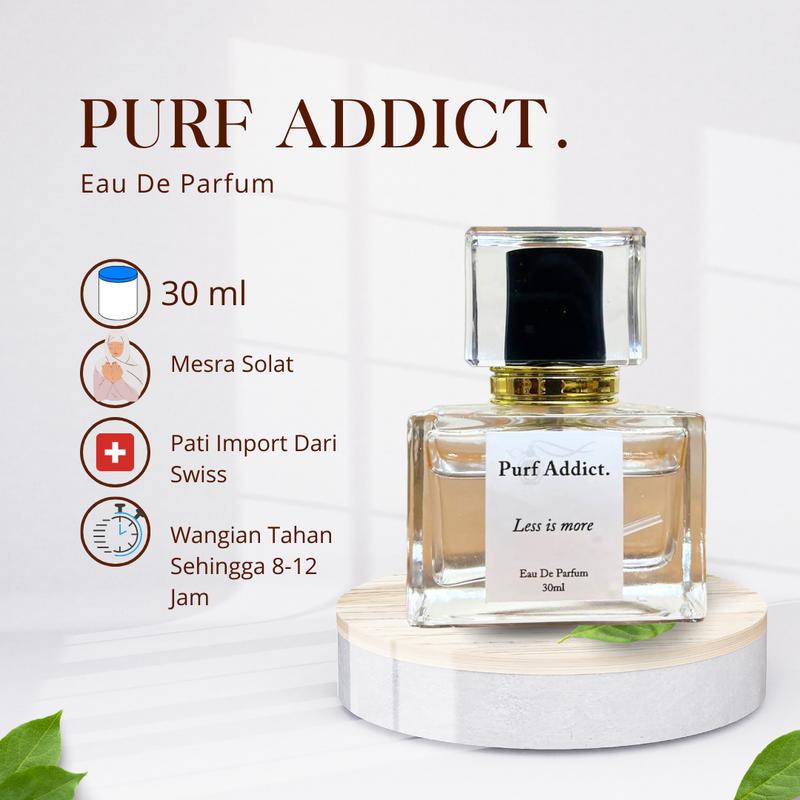 Purf Addict Perfume EDP 30ml Wangian Tahan Lama - TikTok Shop Malaysia