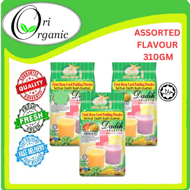 【HALAL】 Happy Grass Fruit Bean Curd Pudding Powder 310g Dadih - TikTok ...